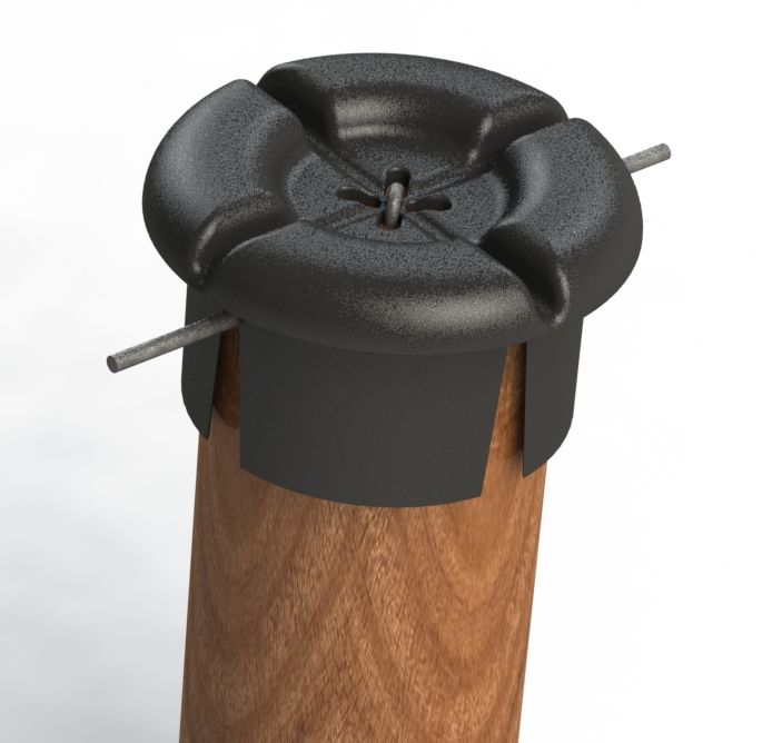 Plastic Pole Caps - Plastrip