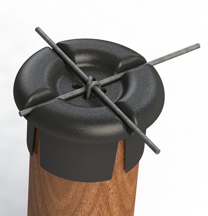 Plastic Pole Caps - Plastrip
